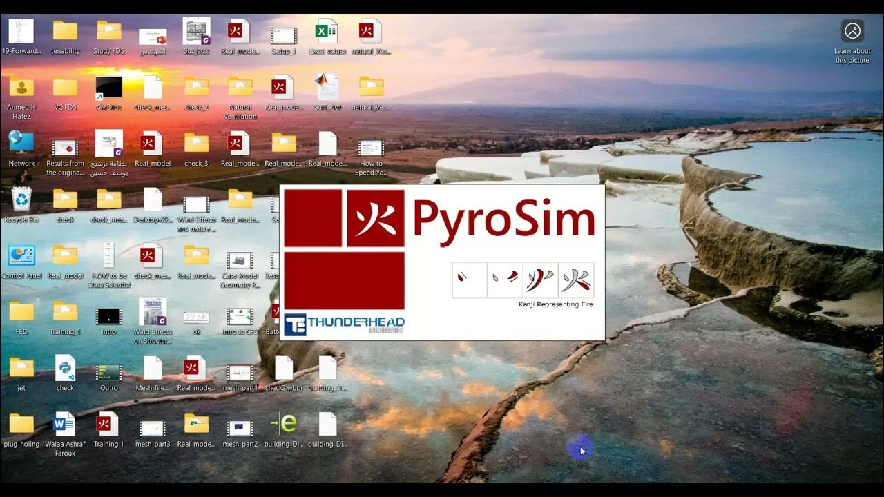 How to Import (DWG) Geometry file to Pyrosim (FDS) - YouTube