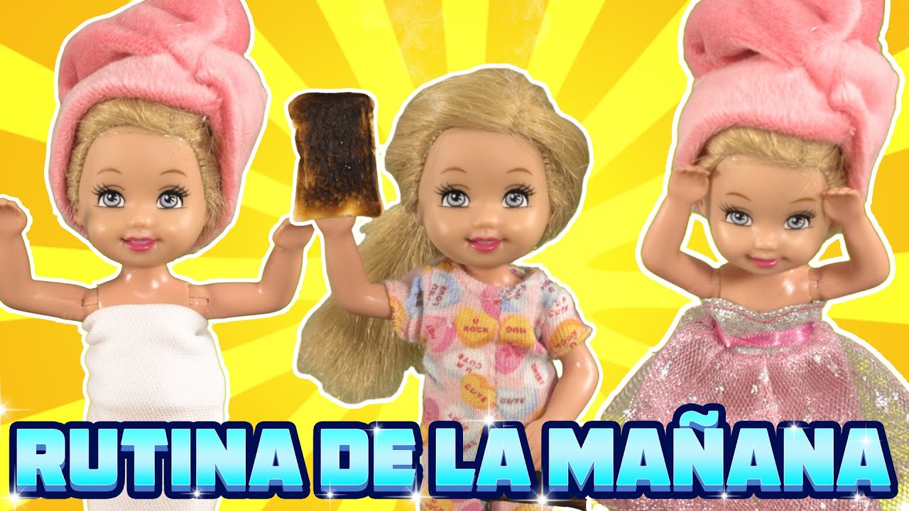 Barbie - Rutina de la Mañana de Isabelle | Ep.266 - YouTube