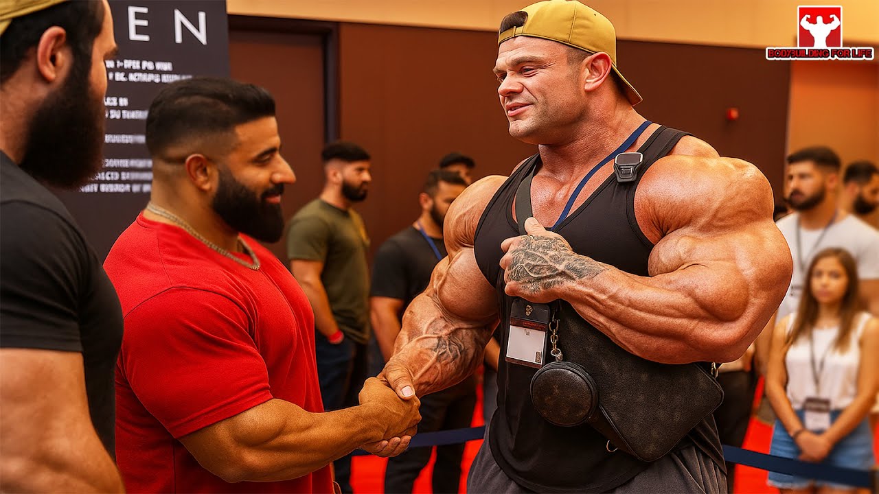 HE IS THE GIANT FROM RUSSIA WHO MAKES ANY PRO BODYBUILDER LOOK SMALL ...