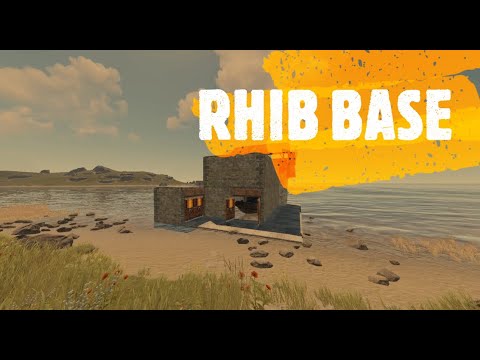 How to build a RHIB Base - Rust 2022 Base Design - YouTube
