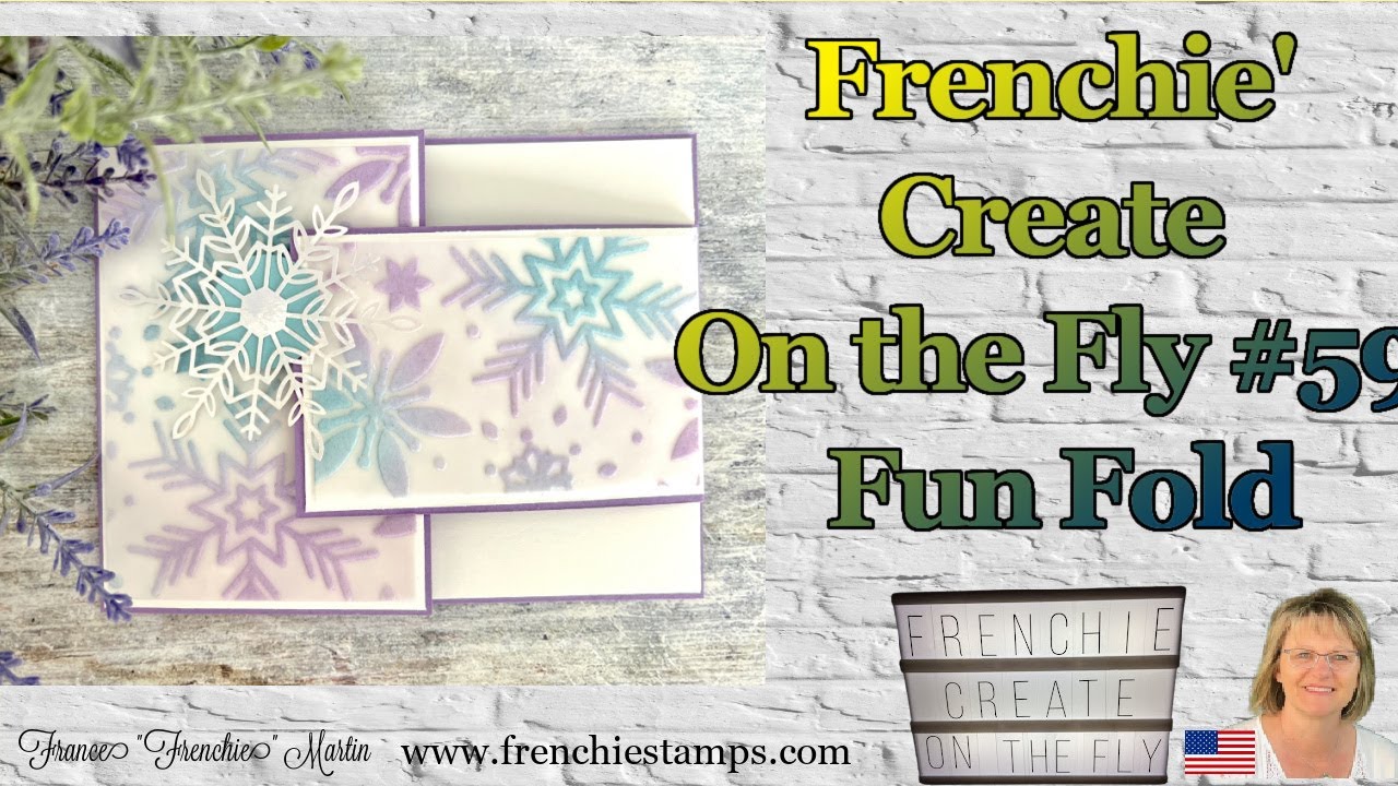 Create On The Fly #59 Fun Fold - YouTube