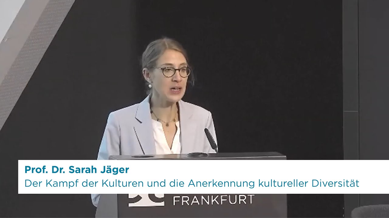 Sarah Jäger: Der Kampf der Kulturen und die Anerkennung kultureller ...