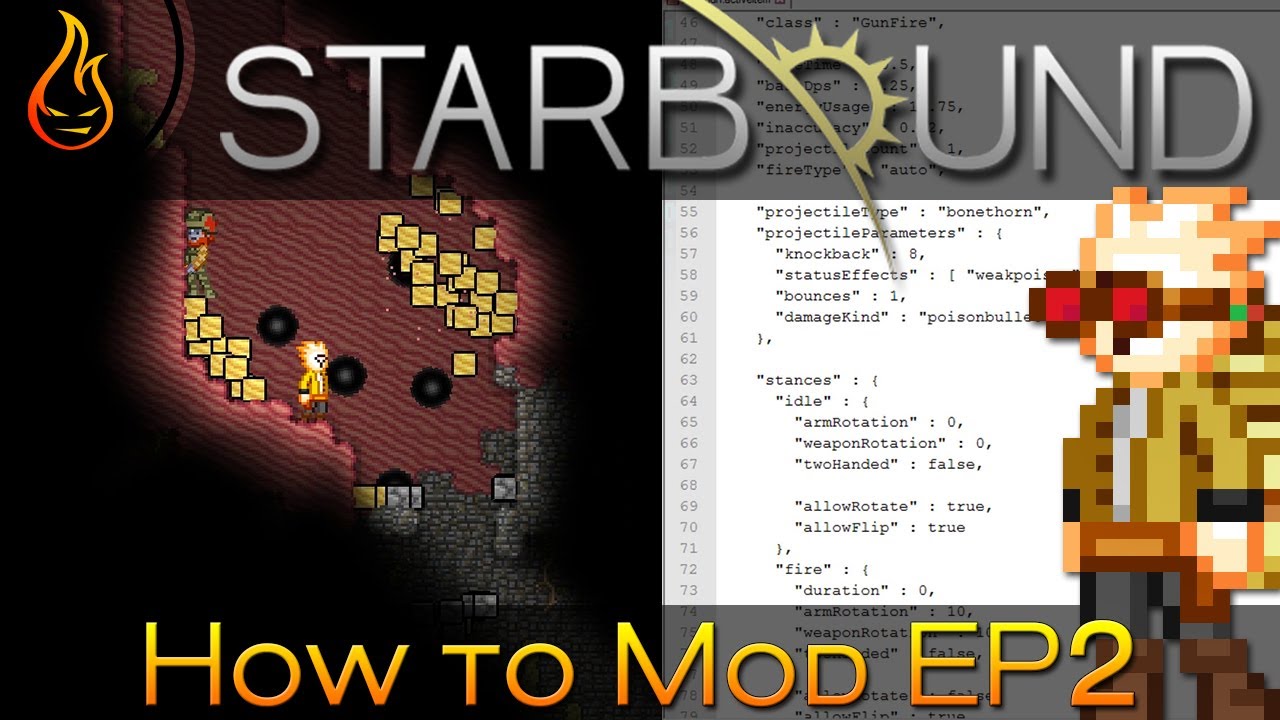Starbound Modding Tutorial: Custom Mining Orb - YouTube