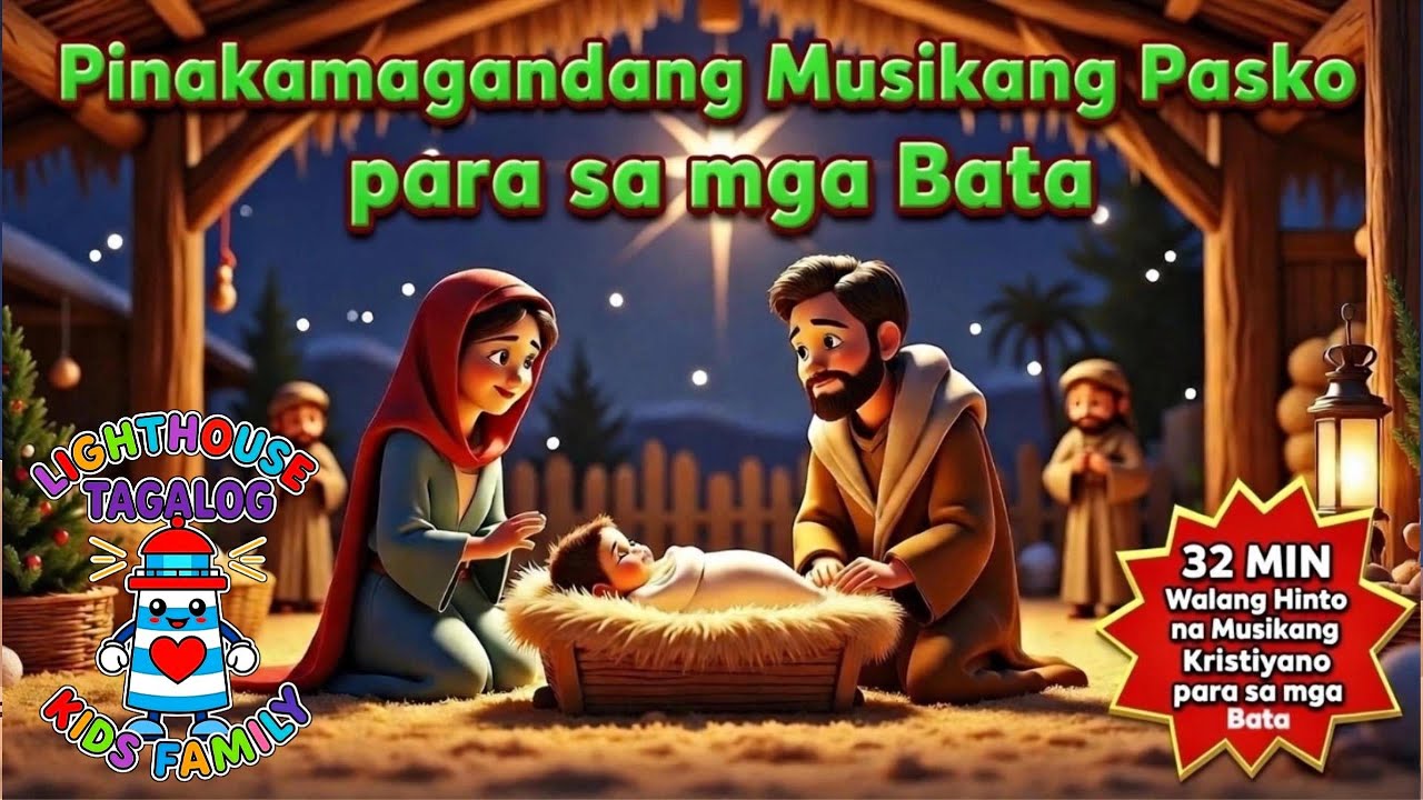 32 MIN Walang Hinto na Musikang Kristiyano para sa mga Bata ...