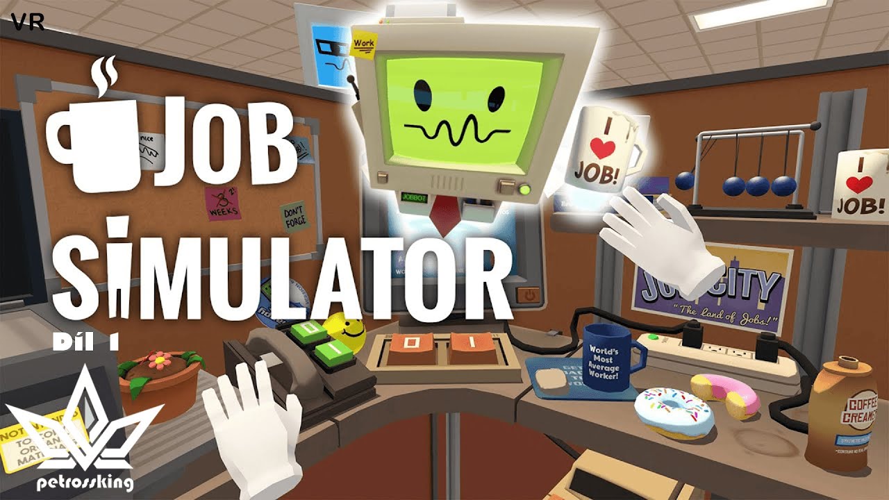 [VR] Job Simulator - Kancelář díl 1 - YouTube