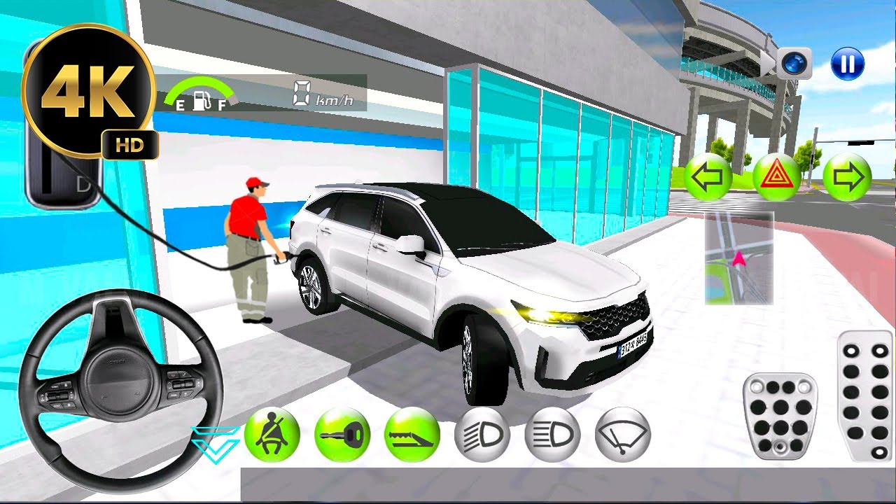 New Kia Sorento Power Driving Gameplay - 3D Driving Class Simulation ...