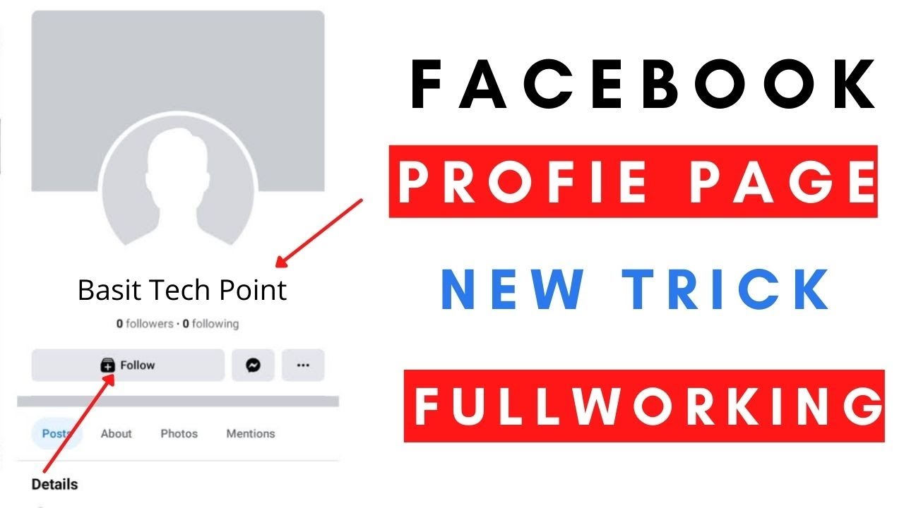 How to create Facebook profile page | Facebook new page experience ...