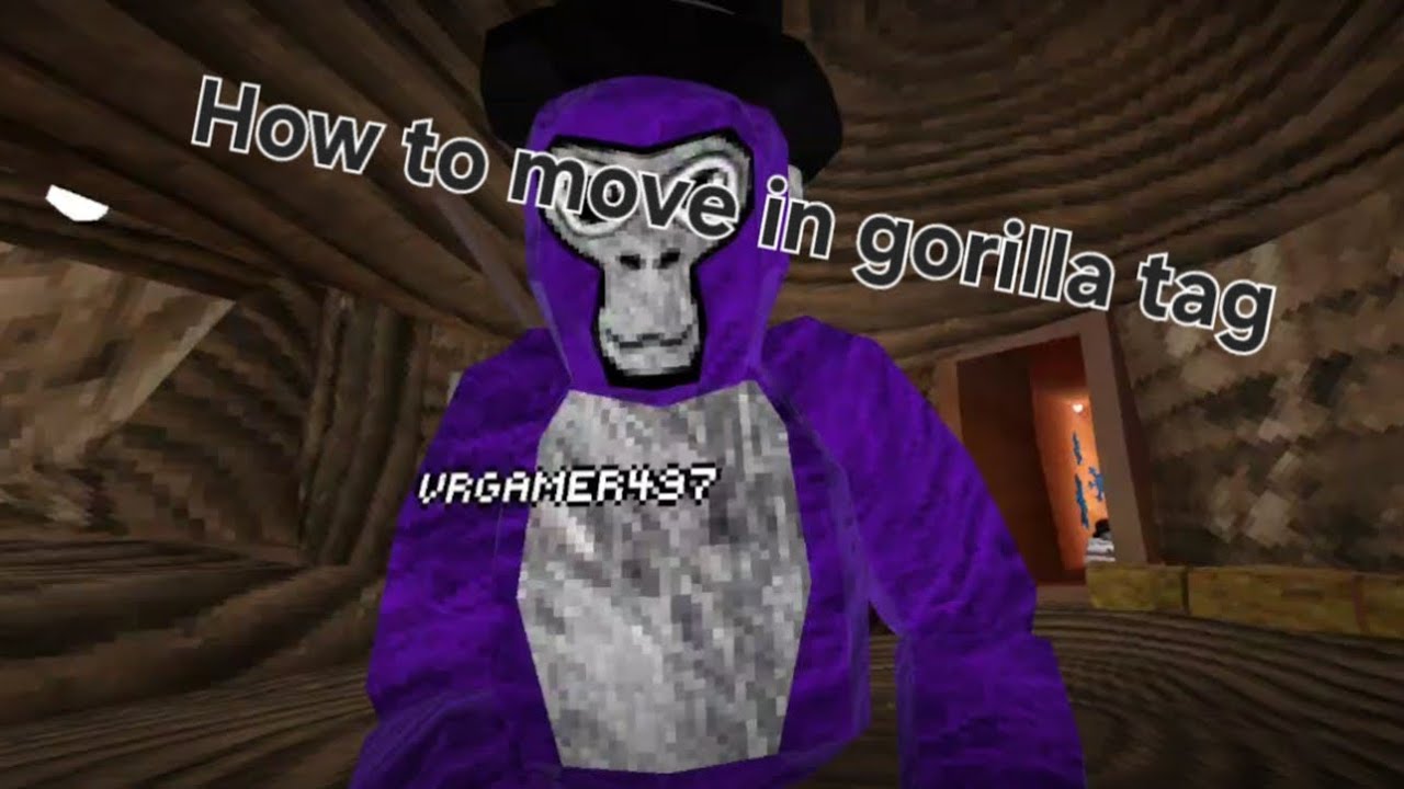 How to move in gorilla tag! - YouTube