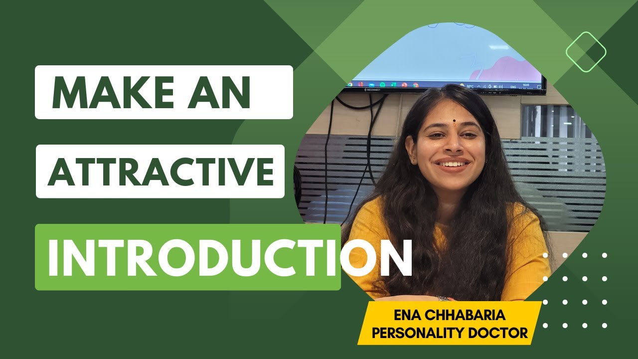 How to Introduce yourself in an attractive way? Attractive Introduction ...