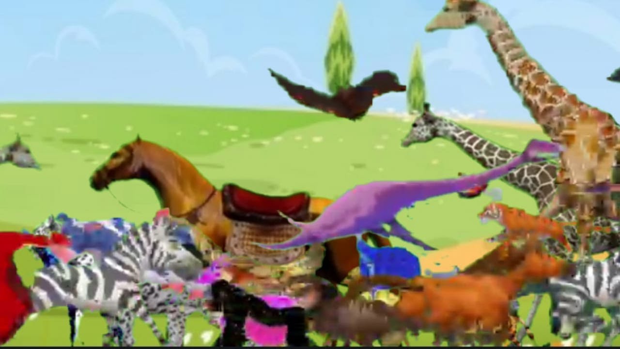 Funny Animal Animated Movies 🎥 | No Copyright Green Screen Video ...