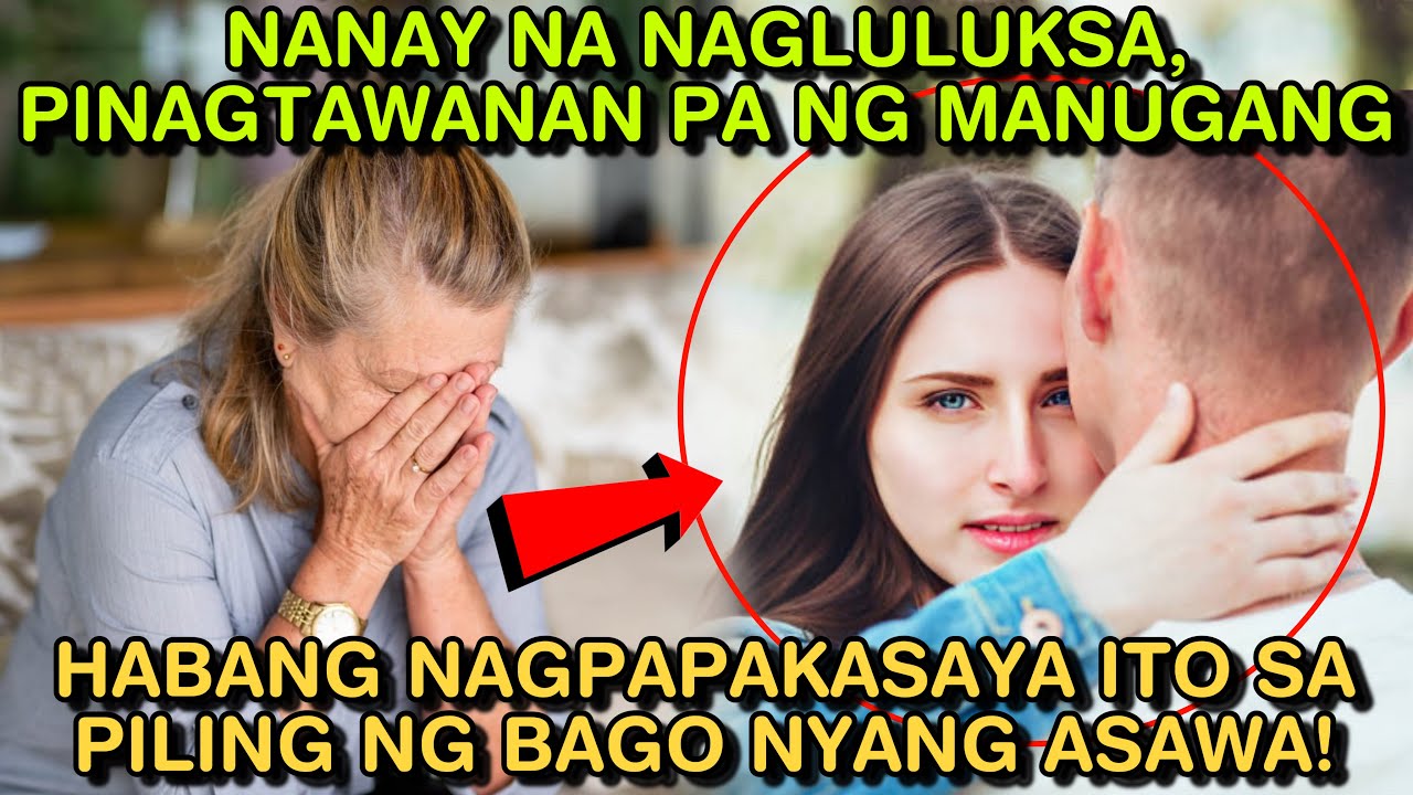 NANAY NA NAGLULUKSA,PINAGTAWANAN NG MANUGANG HABANG NAGPAPAKASAYA ITO ...