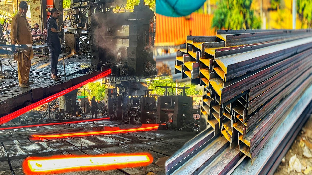 How Roof Gauder Produced From Old Iron in Factory // Amazing Making ...