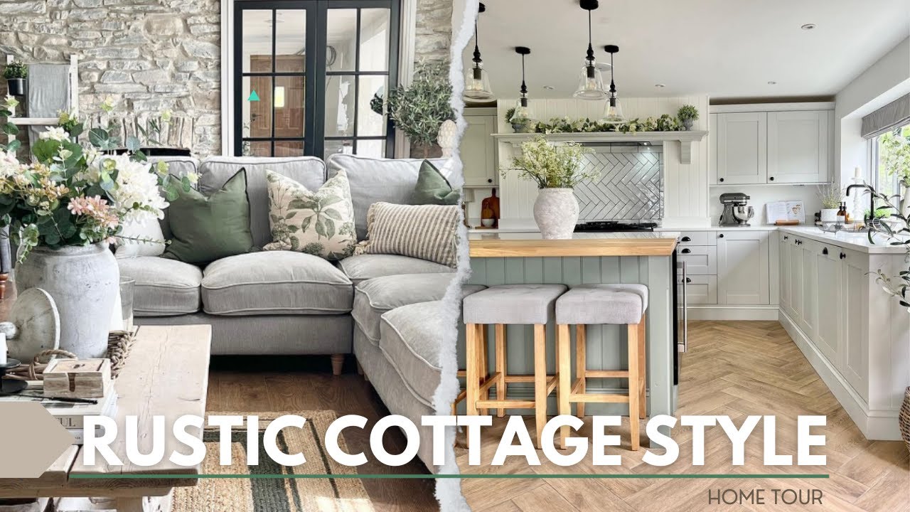 Rustic Cottage Style with Modern Touches 💝 Home Tour - YouTube