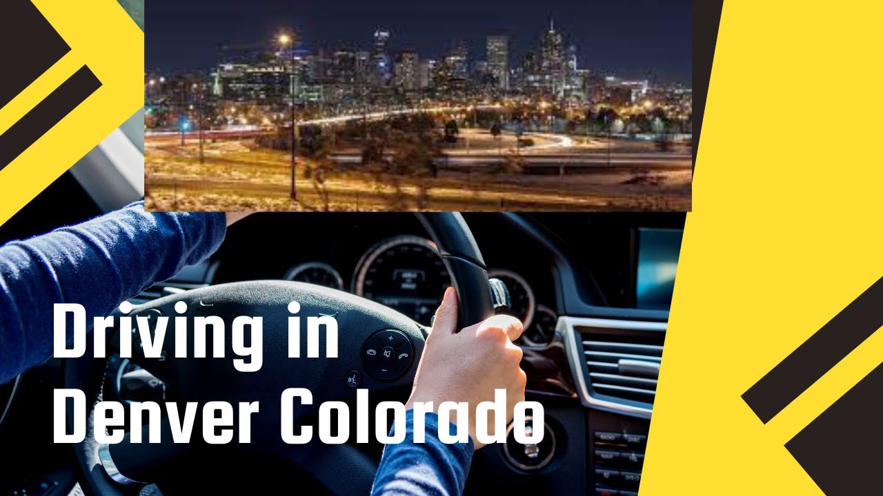 Driving in Denver Colorado - YouTube