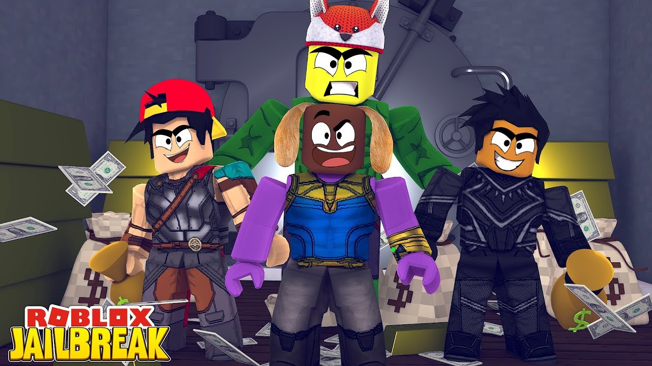 Roblox - INFINITY WARS IN JAILBREAK - THANOS TAKEOVER - YouTube