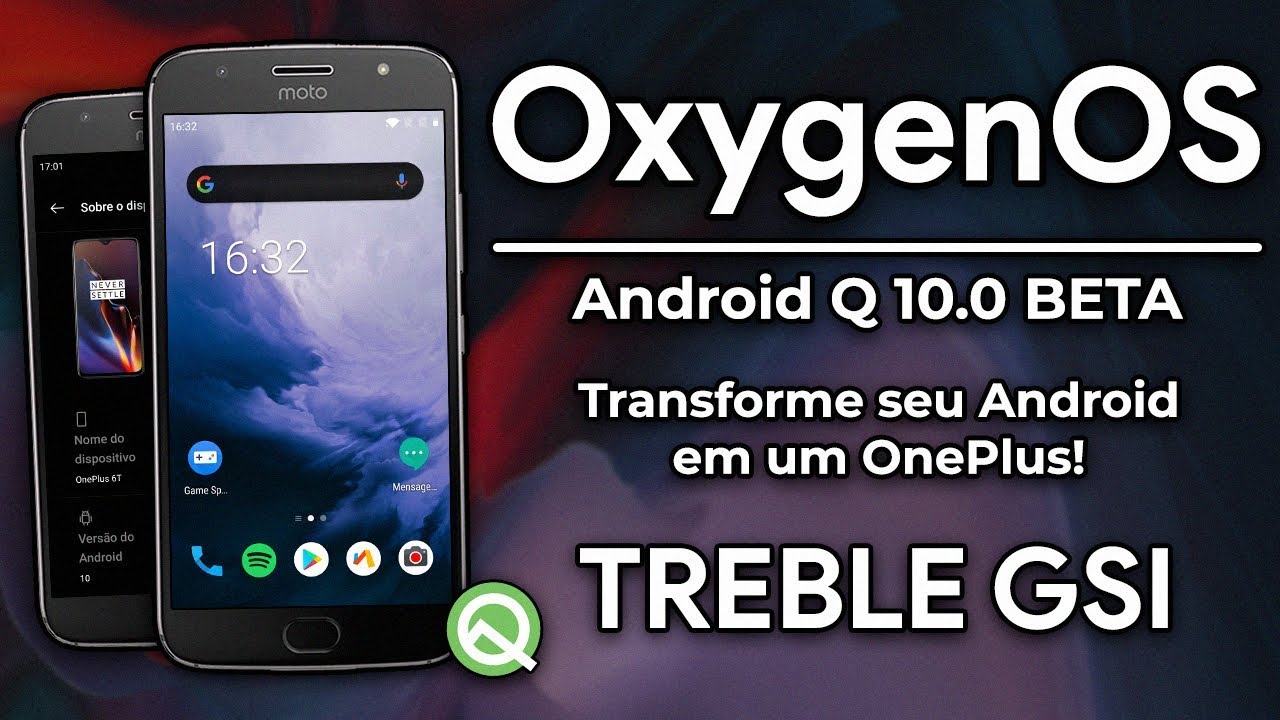 OXYGEN OS COM ANDROID 10.0 Q [GSI] | ANDROID 10 DA ONEPLUS! | ROM ...