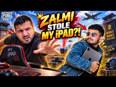 @ZalmiPlays Stole my iPad 