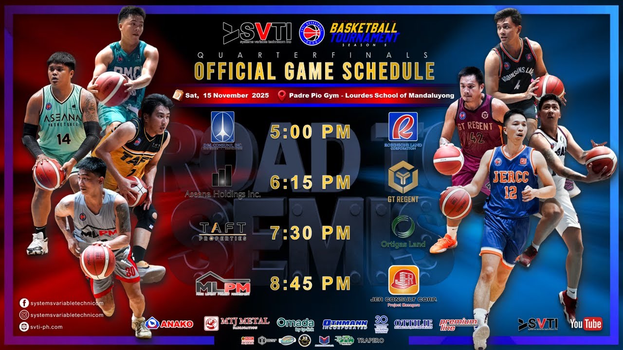 SVTI Basketball Season 5 Quarter Finals - Road to Semis - YouTube
