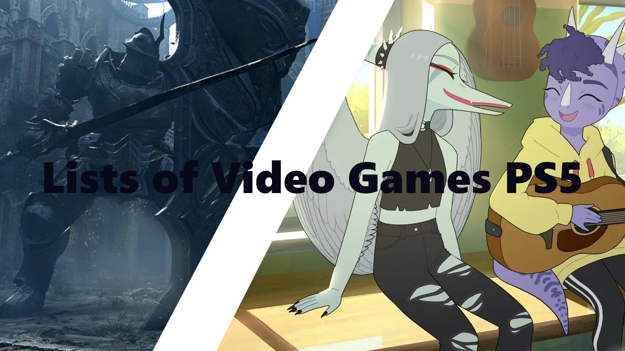 Lists of Video Games PS5 || Memes - YouTube