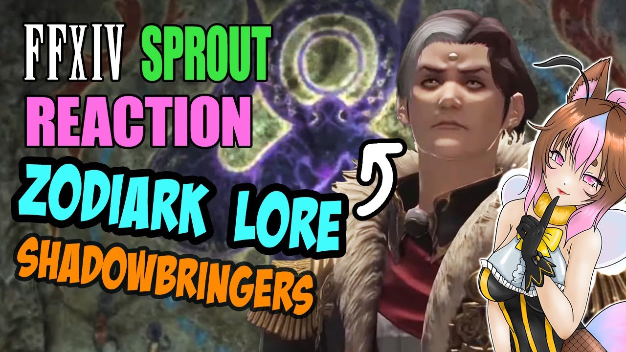 FFXIV Sprout Reacts to Zodiark and Hydaelyn lore dump from Emet Selch ...