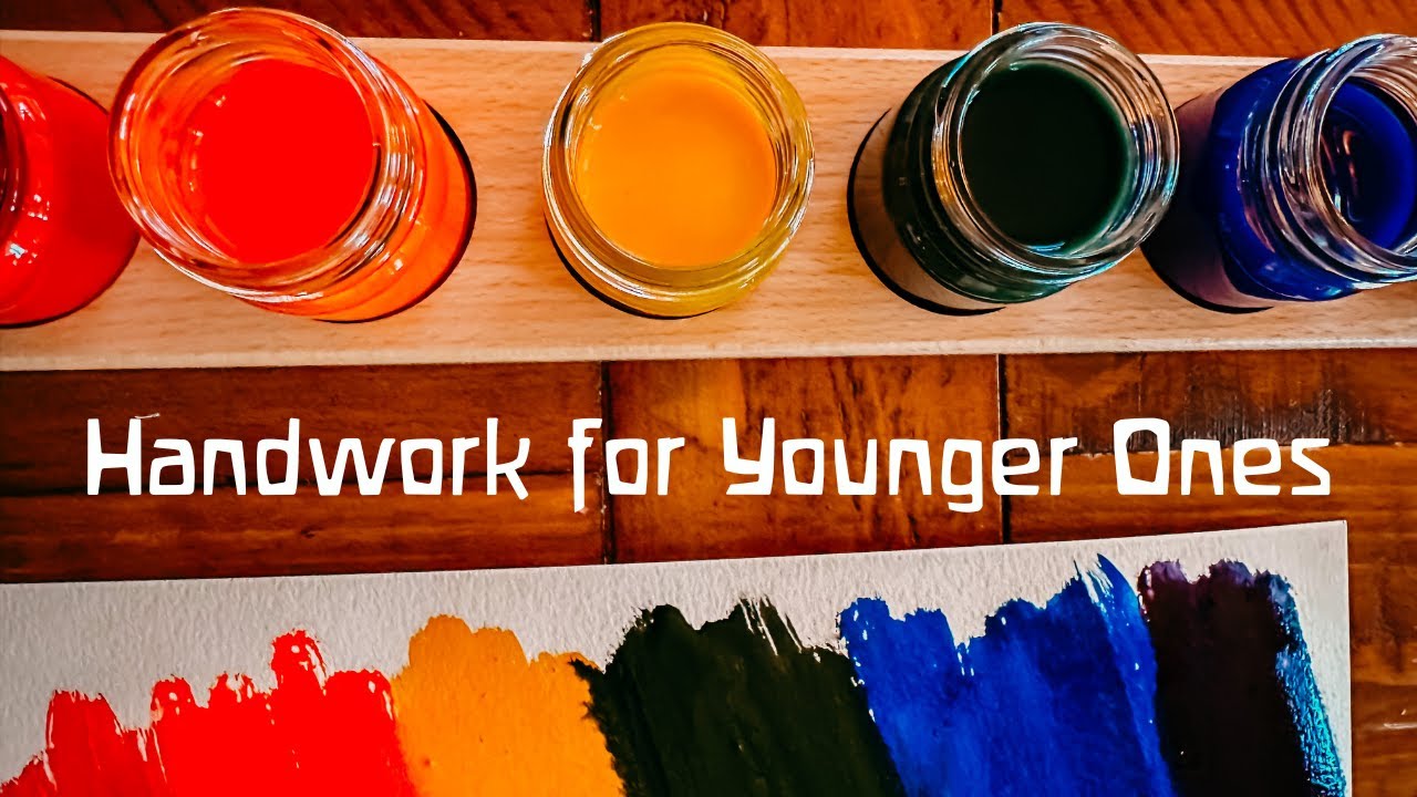 Handwork Ideas for Younger Ones in a Waldorf Home - YouTube