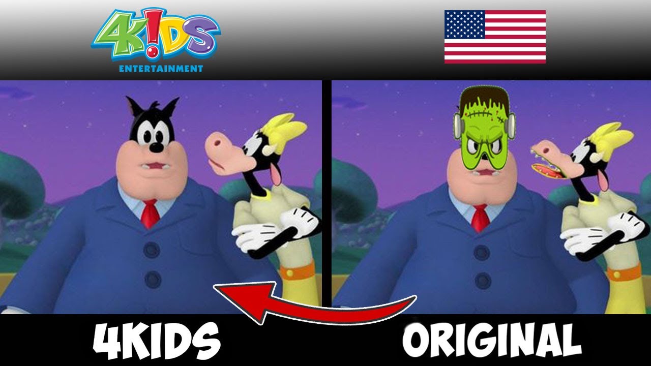 4kids Censorship in MICKEY MOUSE Clubhouse Adventure Town - YouTube