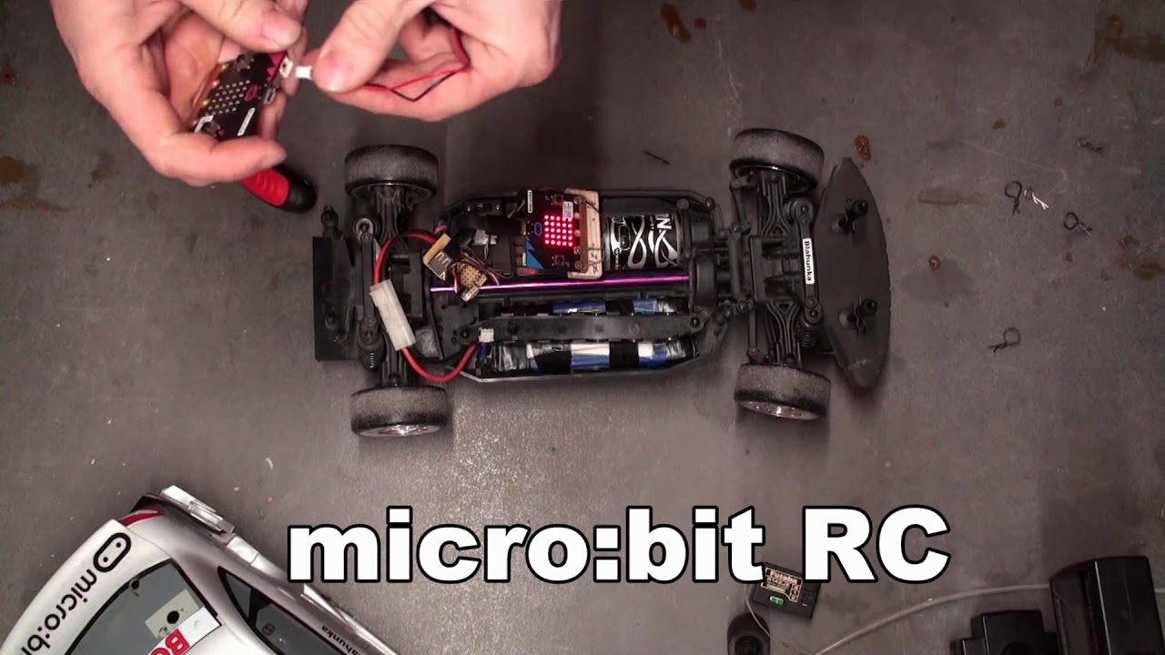 Microbit RC Car - YouTube
