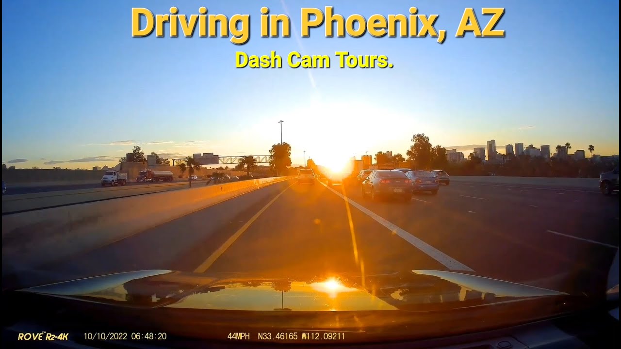 Driving in Phoenix, Tempe, Scottsdale, Chandler, Gilbert, Queen Creek ...