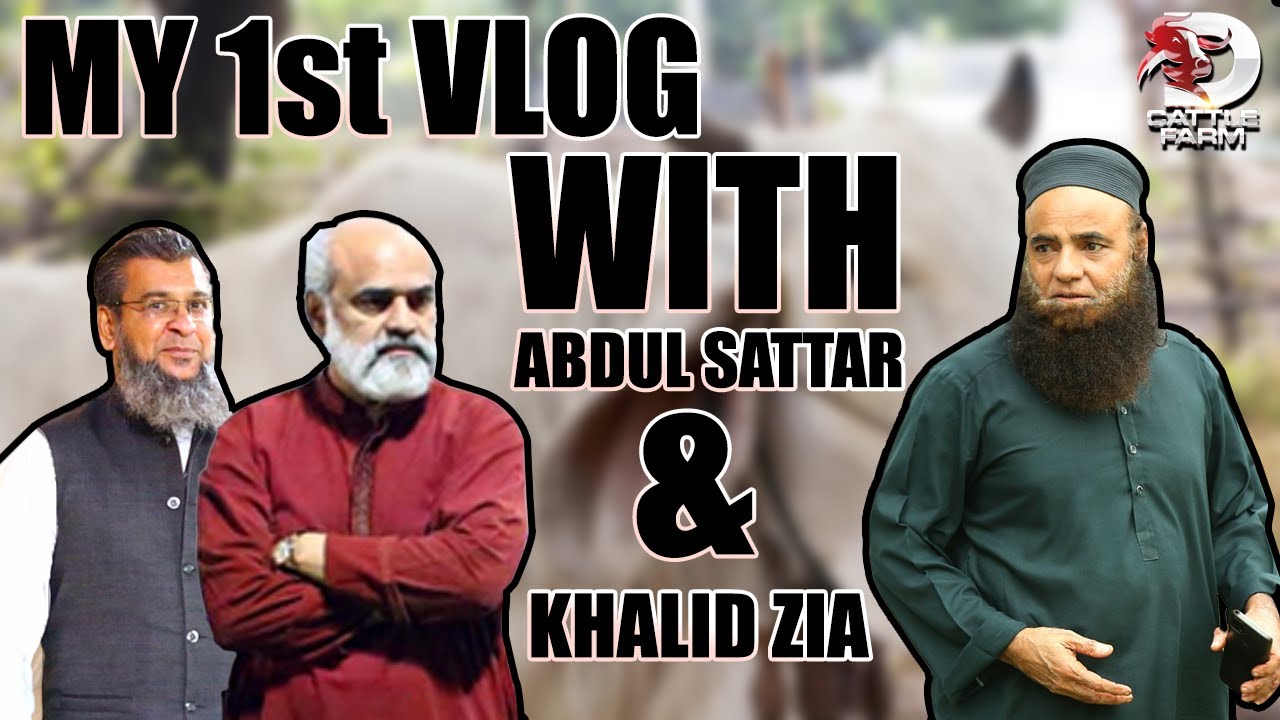 My 1st vlog With Abdul Sattar And Khalid Zia || Saeed Azad Vlogs - YouTube