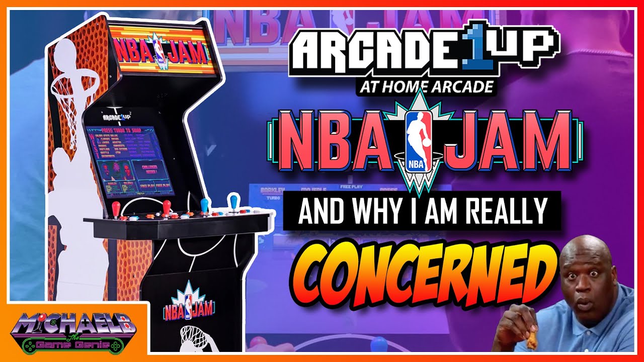 Arcade1Up NBA Jam Shaq Edition Why I Am Concerned - YouTube
