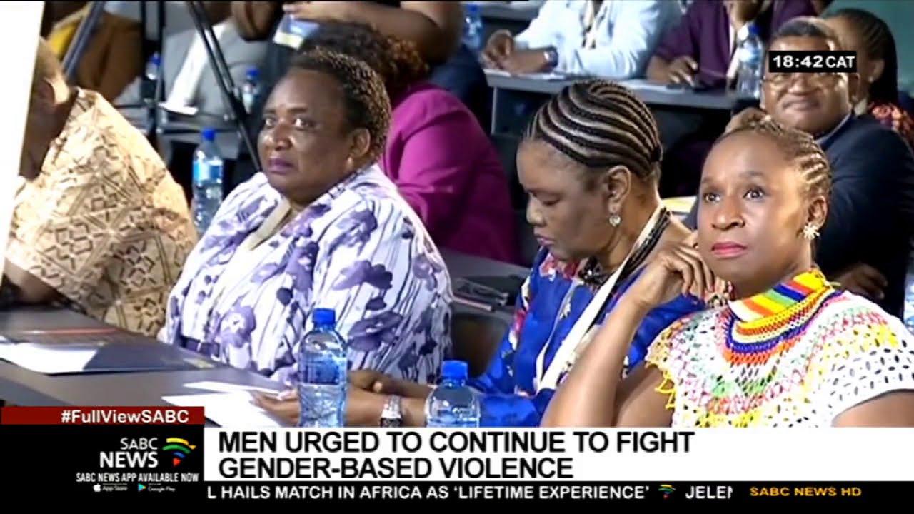 Men urged to continue fight against GBV - YouTube