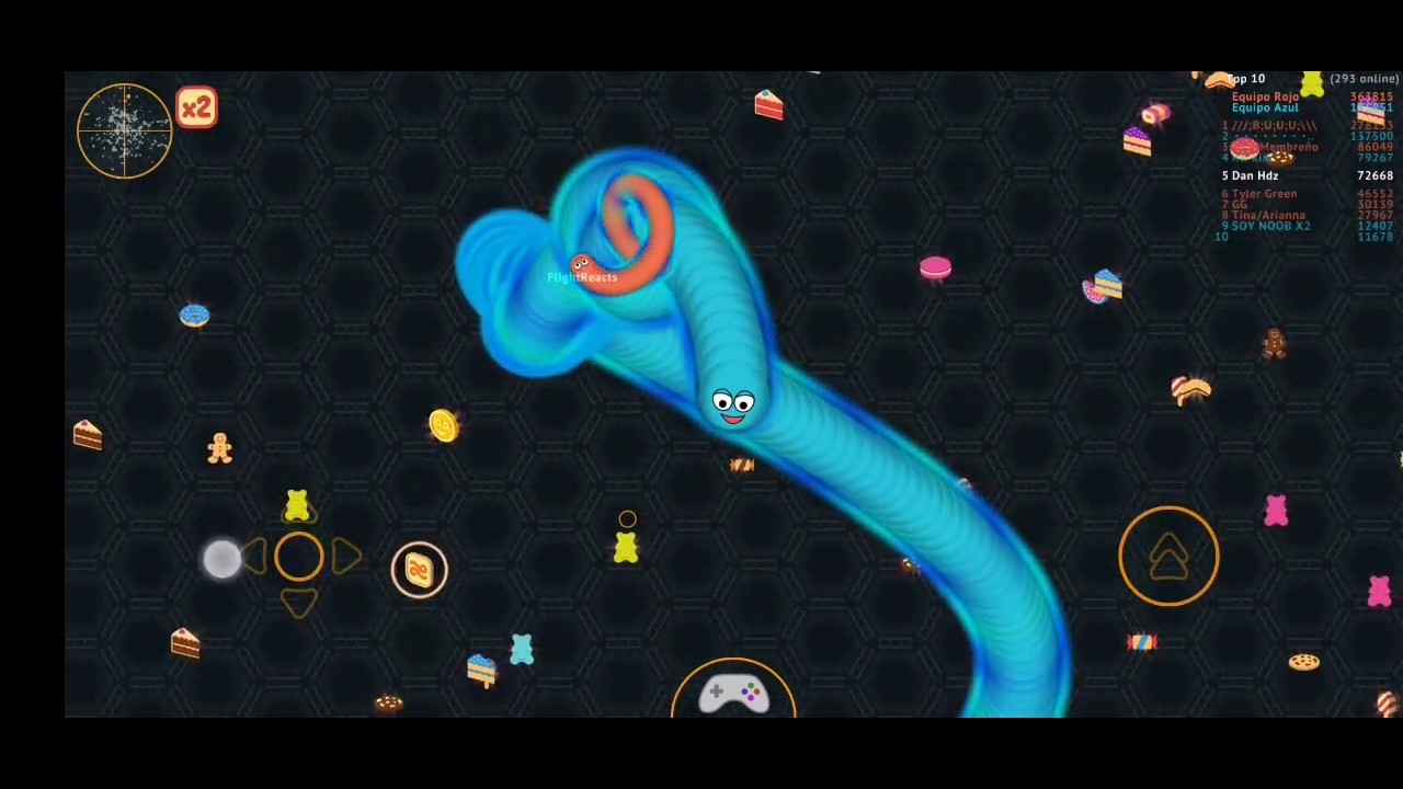 Wormate.io 2 Segunda partida. ️😎 Gameplay Walkthrough - YouTube