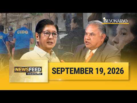 Newsfeed Weekend | September 19, 2026 - 12 p.m.
