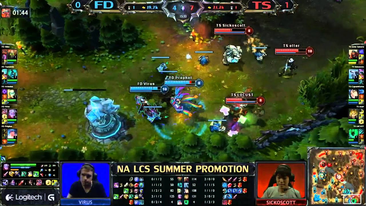 TS vs ST game 2 - LCS 2013 NA Summer Promotion Tournament D1 - YouTube