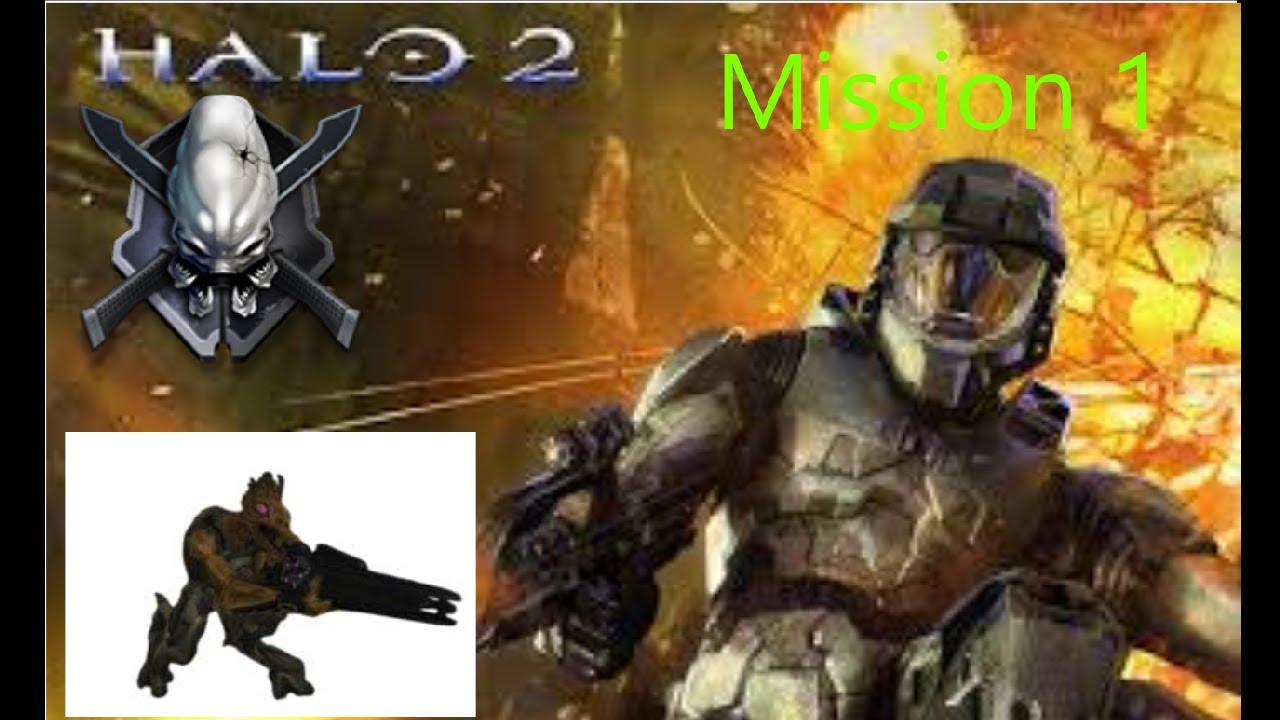 Halo 2 (Stream Edition) Legendary Mission 1 Cairo Station - YouTube