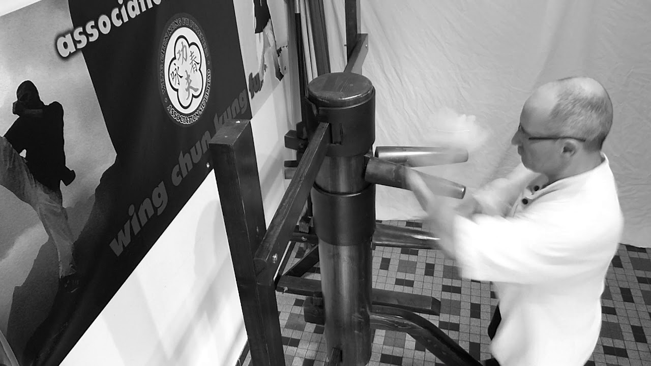 wing chun - wooden dummy exercises - YouTube