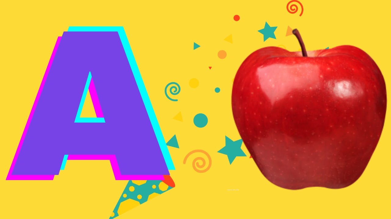 Phonics Song with clips - A For Apple - ABC Alphabet Songs with Sounds ...
