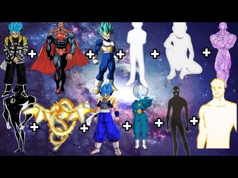 Vegeta+G.F.Goku+D.Goku+C.A.Superman+TOAA+Alien x+S.Shenron+G.P+Zeno ...