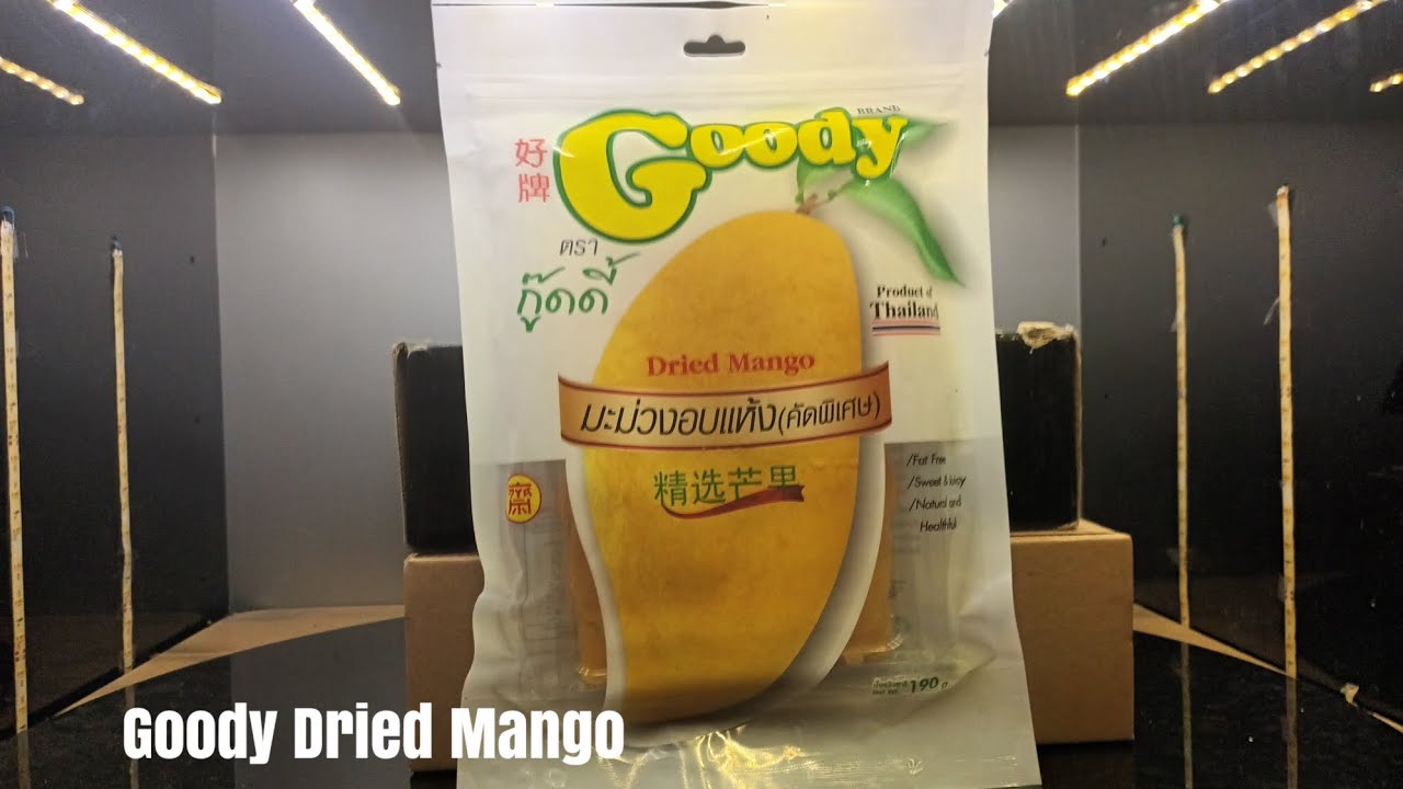 DISPLAY NO 280 : GOODY Dried Mango #driedfruits #driedmango #thailand# ...