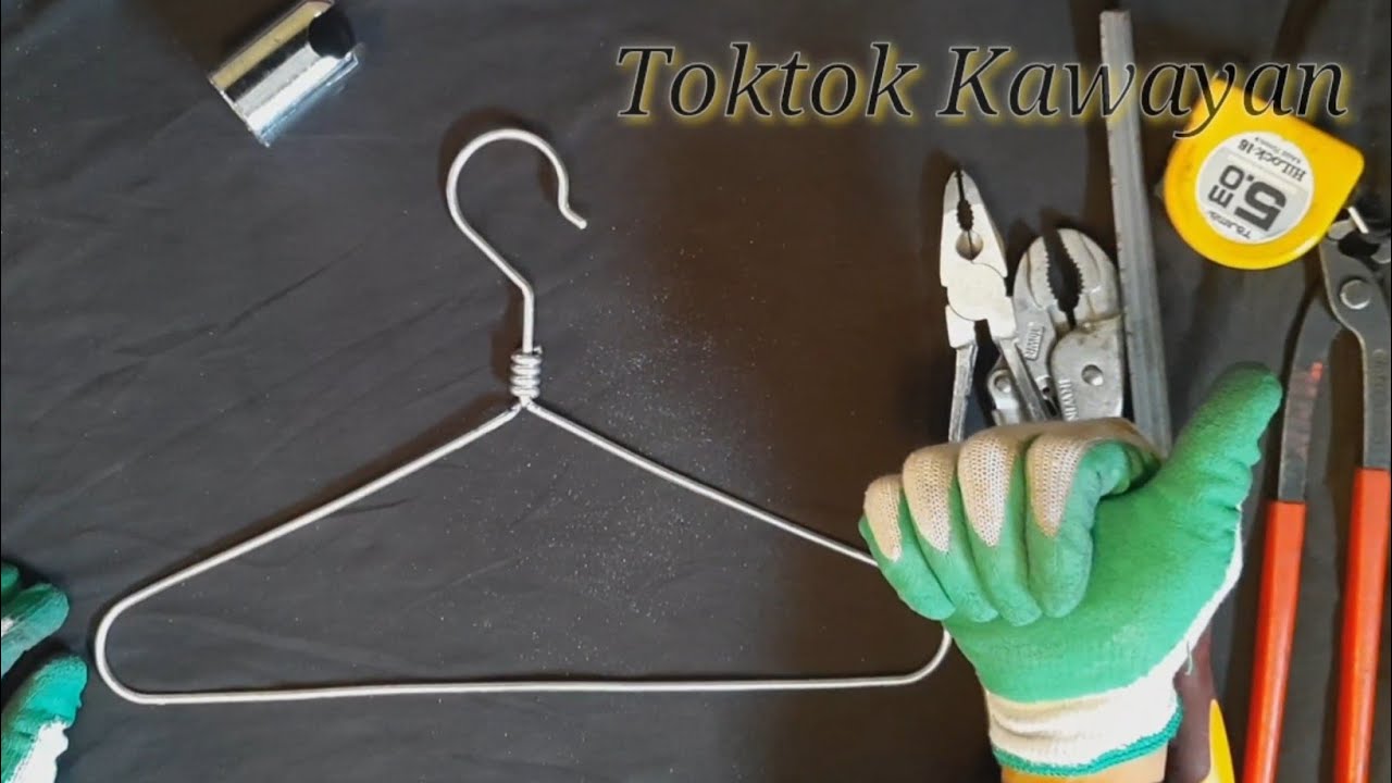 Simpleng Hanger ng Damit - YouTube