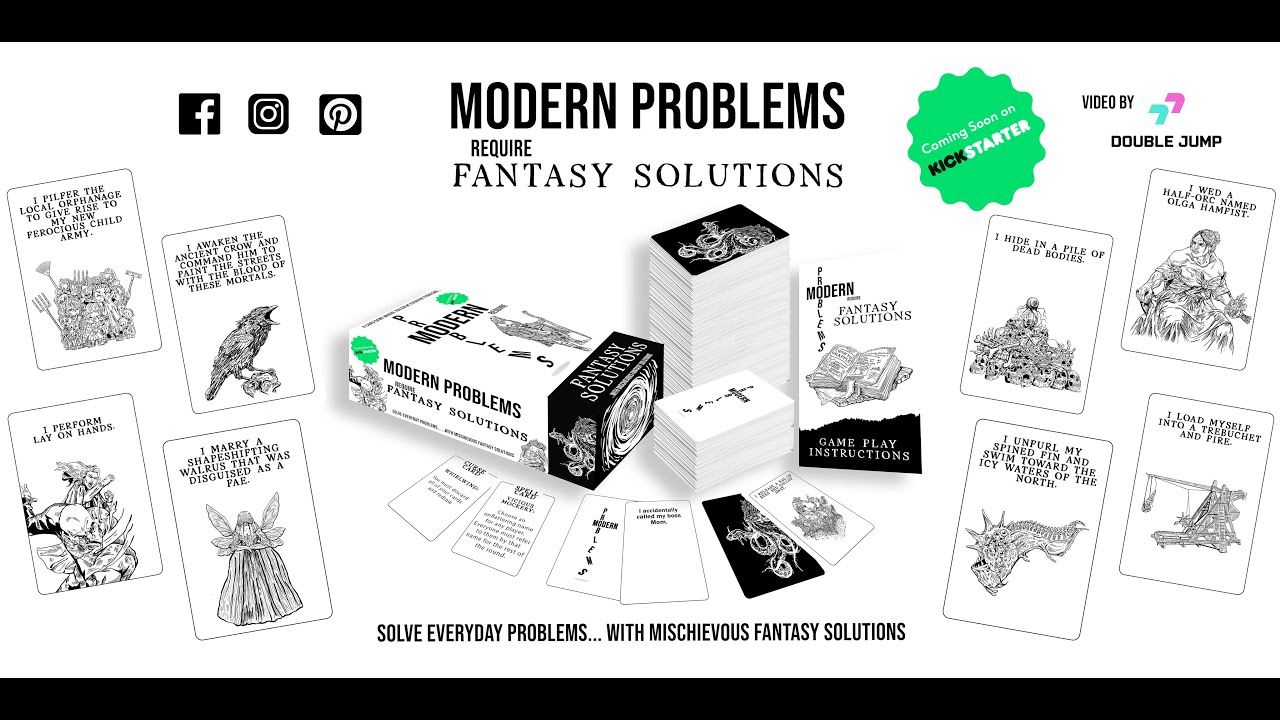 Modern Problems: Require "Fantasy Solutions" - YouTube