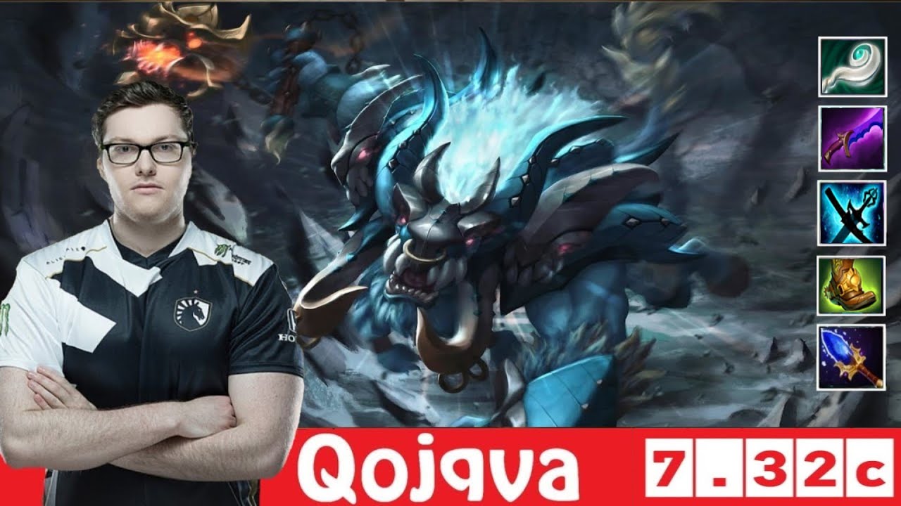 [DOTA 2] Qojqva the SPIRIT BREAKER [OFFLANE] [7.32c] [2] - YouTube