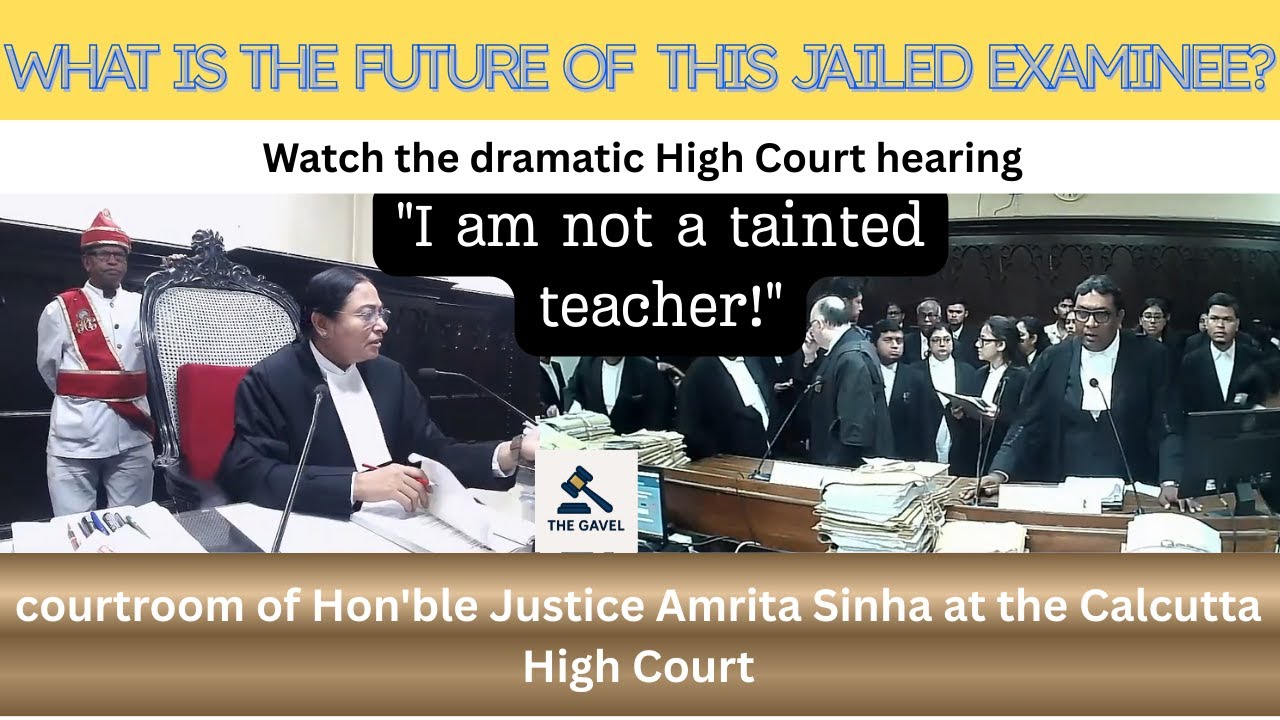 Exam from Jail! An emotional plea of a prisoner in Justice Sinha's ...