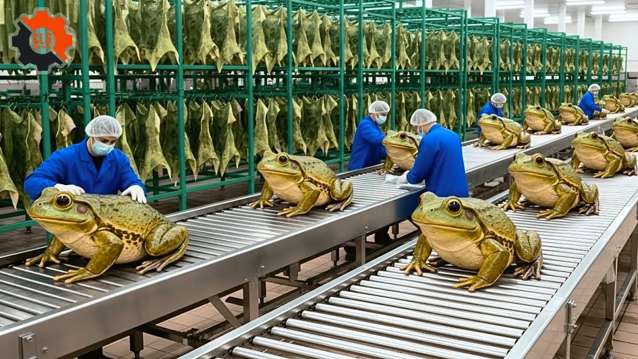 Inside Modern Frog-Leather Factory: From Frog Skin to Luxury Bag (Full ...