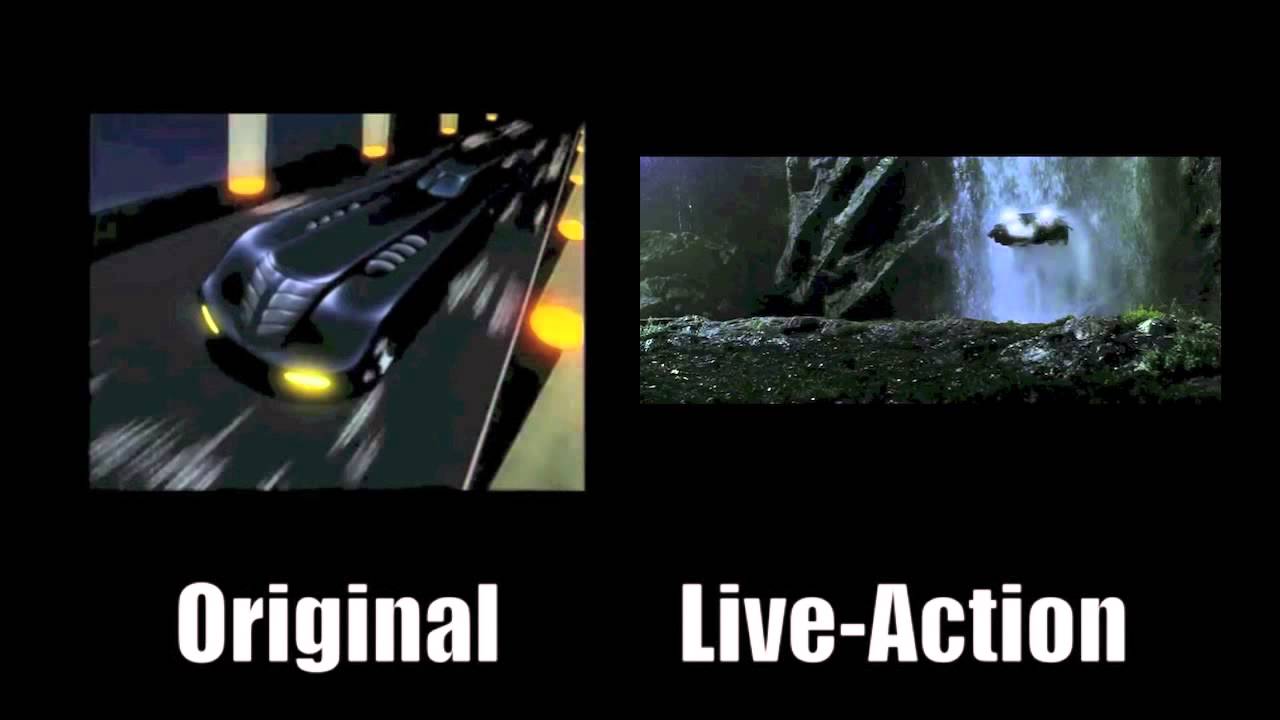 BATMAN: THE ANIMATED SERIES INTRO SIDE-BY-SIDE LIVE-ACTION HD - YouTube