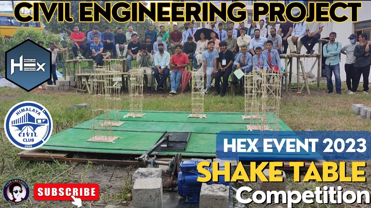 Structural Showdown: Shake Table Competition at Himalaya College - YouTube