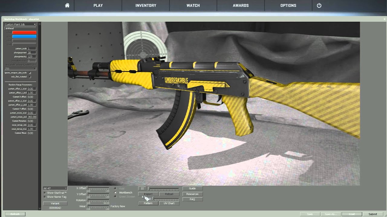 CS:GO | UNBREAKABLE AK-47 Camo - YouTube