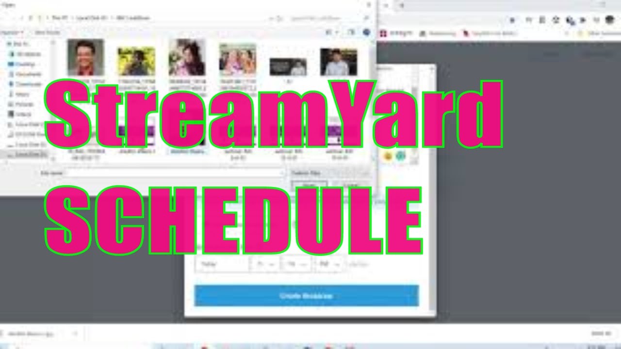 Streamyard Scheduling How To Create Schedule In Streamyard YouTube Streamyard Scheduling How To Create Schedule In Streamyard YouTube