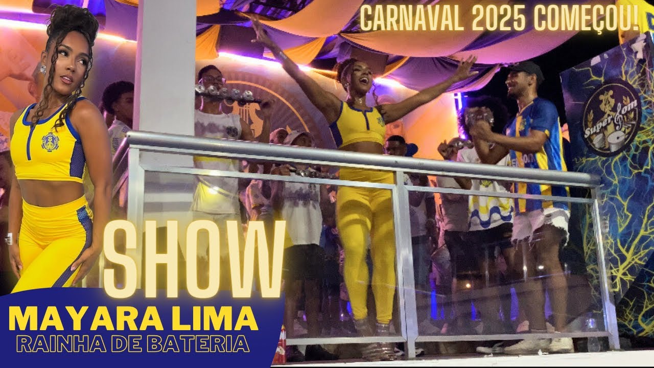 MAYARA LIMA RAINHA DE BATERIA CARNAVAL 2025 - YouTube