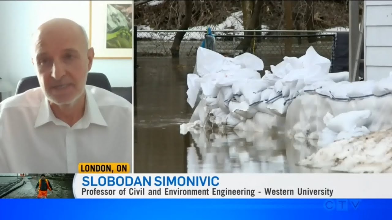 ICLR's Slobodan Simonovic on flooding impacts on infrastructure (CTV ...
